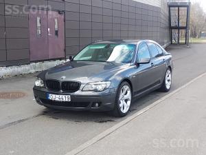 Black BMW 730 2005 in Riga, with an engine capacity of 3.00 L and mileage of 0 thousand km for 4300 €, photo  on AUTOMOTO.COM.LV