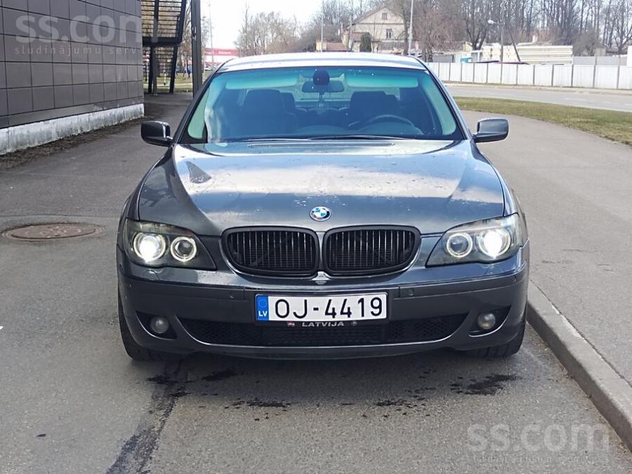 Melns BMW 730 2005 Rīga, ar dzinēja tilpumu 3.00 L un nobraukumu 0 tūkst. km par 4300 €, foto 3 vietnē AUTOMOTO.COM.LV
