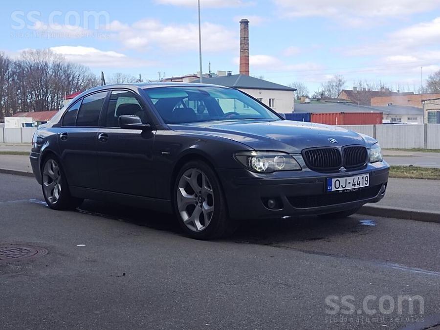 Melns BMW 730 2005 Rīga, ar dzinēja tilpumu 3.00 L un nobraukumu 0 tūkst. km par 4300 €, foto 4 vietnē AUTOMOTO.COM.LV
