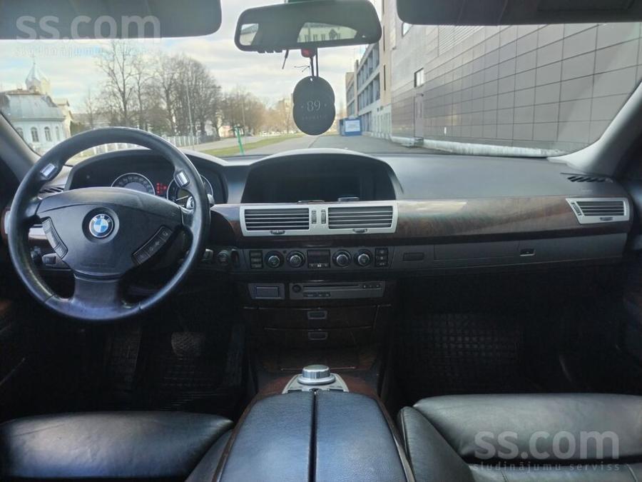 Melns BMW 730 2005 Rīga, ar dzinēja tilpumu 3.00 L un nobraukumu 0 tūkst. km par 4300 €, foto 13 vietnē AUTOMOTO.COM.LV