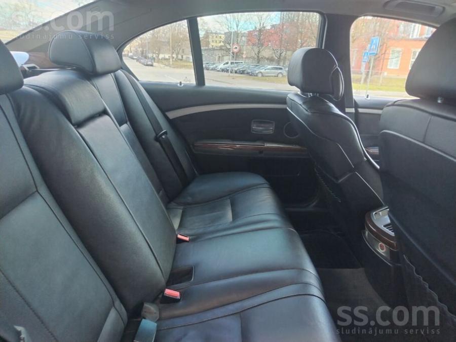 Melns BMW 730 2005 Rīga, ar dzinēja tilpumu 3.00 L un nobraukumu 0 tūkst. km par 4300 €, foto 18 vietnē AUTOMOTO.COM.LV