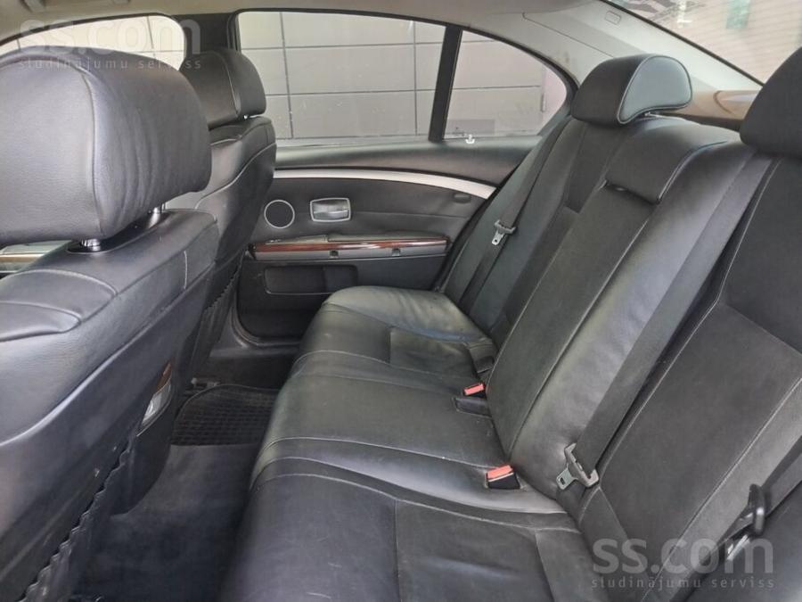 Melns BMW 730 2005 Rīga, ar dzinēja tilpumu 3.00 L un nobraukumu 0 tūkst. km par 4300 €, foto 19 vietnē AUTOMOTO.COM.LV