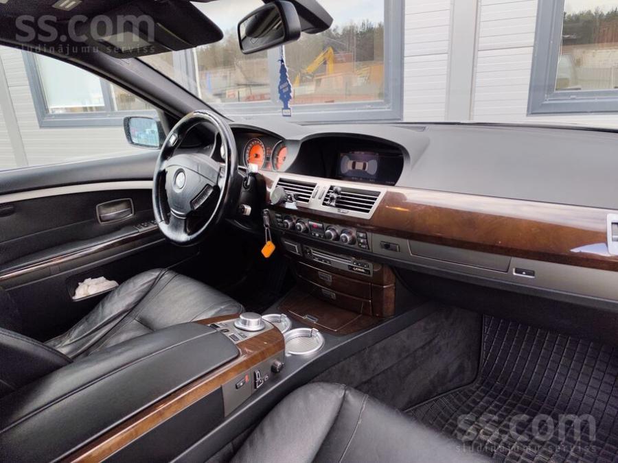 Черный БМВ 730 2005 в Прейли, объемом двигателя 3.00 л и пробегом 602 тыс. км за 4449 €, фото 11 на AUTOMOTO.COM.LV