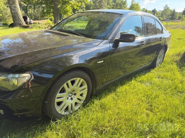 Melns BMW 730 2005 Daugavpils, ar dzinēja tilpumu 3.00 L un nobraukumu 4 tūkst. km par 2600 €, foto 2 vietnē AUTOMOTO.COM.LV