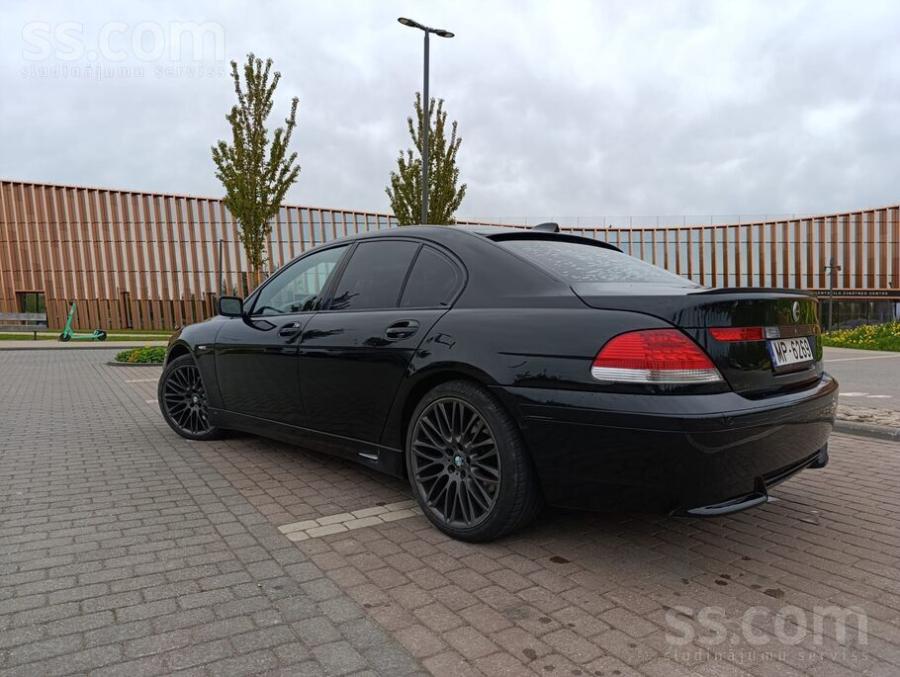 Melns BMW 730 2005 Ventspils, ar dzinēja tilpumu 3.00 L un nobraukumu 354 tūkst. km par 3750 €, foto 1 vietnē AUTOMOTO.COM.LV