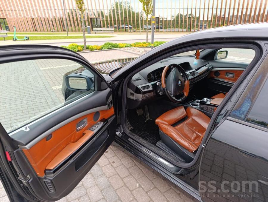Melns BMW 730 2005 Ventspils, ar dzinēja tilpumu 3.00 L un nobraukumu 354 tūkst. km par 3750 €, foto 11 vietnē AUTOMOTO.COM.LV