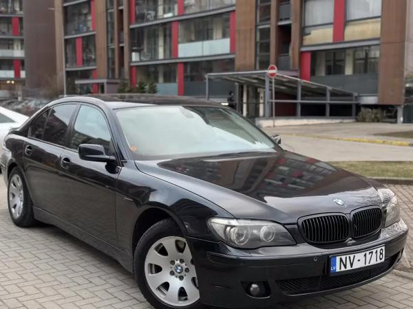 Melns BMW 730 2005 Rīga, ar dzinēja tilpumu 3.00 L un nobraukumu 396 tūkst. km par 3990 €, foto 1 vietnē AUTOMOTO.COM.LV