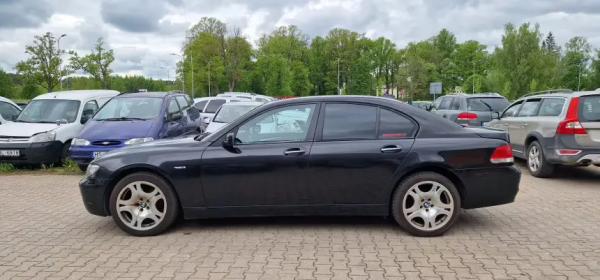 Melns BMW 730 2005 Valmiera, ar dzinēja tilpumu 3.00 L un nobraukumu 275 tūkst. km par 5600 €, foto 5 vietnē AUTOMOTO.COM.LV