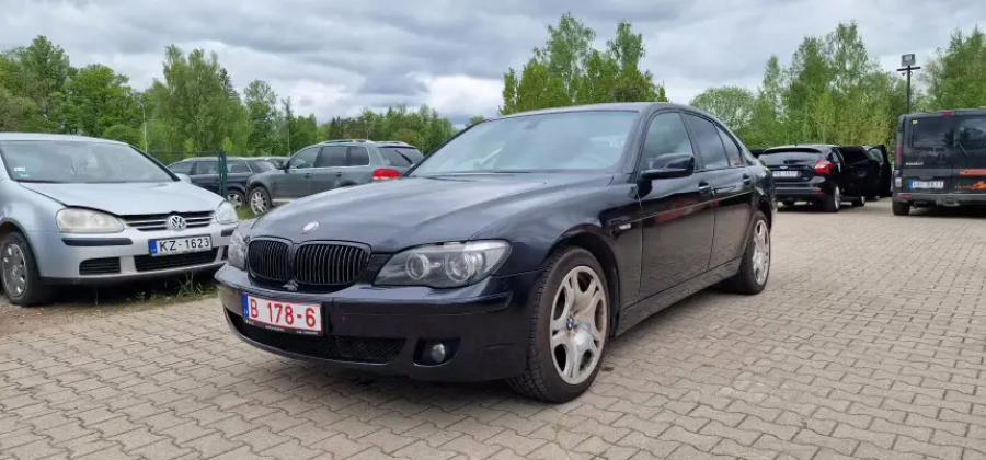 Черный БМВ 730 2005 в Валмиера, объемом двигателя 3.00 л и пробегом 275 тыс. км за 5600 €, фото 7 на AUTOMOTO.COM.LV