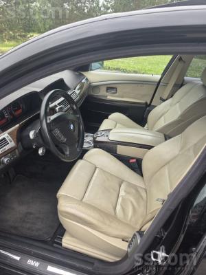 Melns BMW 730 2005 Bauska, ar dzinēja tilpumu 3.00 L un nobraukumu 285 tūkst. km par 7300 €, foto 7 vietnē AUTOMOTO.COM.LV