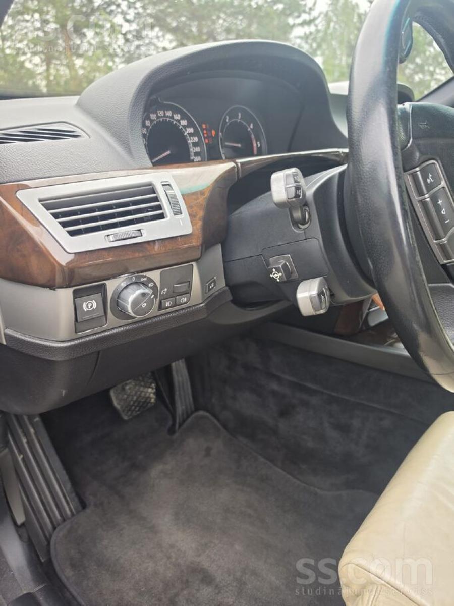 Melns BMW 730 2005 Bauska, ar dzinēja tilpumu 3.00 L un nobraukumu 285 tūkst. km par 7300 €, foto 8 vietnē AUTOMOTO.COM.LV