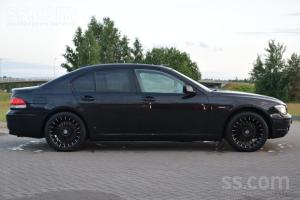 Melns BMW 730 2005 Rīga, ar dzinēja tilpumu 3.00 L un nobraukumu 0 tūkst. km par 4400 €, foto  vietnē AUTOMOTO.COM.LV