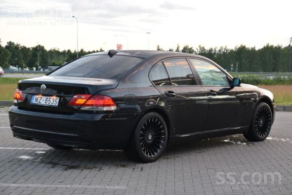 Melns BMW 730 2005 Rīga, ar dzinēja tilpumu 3.00 L un nobraukumu 0 tūkst. km par 4400 €, foto 5 vietnē AUTOMOTO.COM.LV