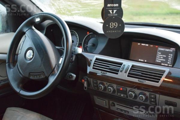 Melns BMW 730 2005 Rīga, ar dzinēja tilpumu 3.00 L un nobraukumu 0 tūkst. km par 4400 €, foto 10 vietnē AUTOMOTO.COM.LV