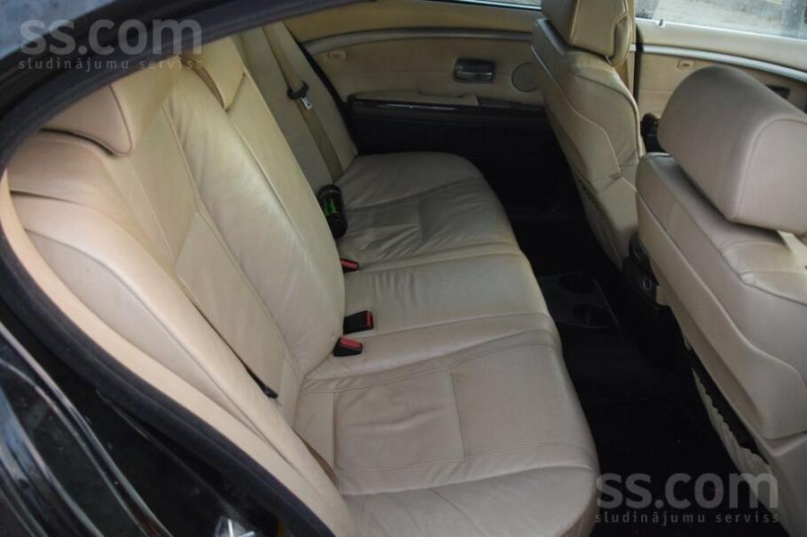 Melns BMW 730 2005 Rīga, ar dzinēja tilpumu 3.00 L un nobraukumu 0 tūkst. km par 4400 €, foto 13 vietnē AUTOMOTO.COM.LV