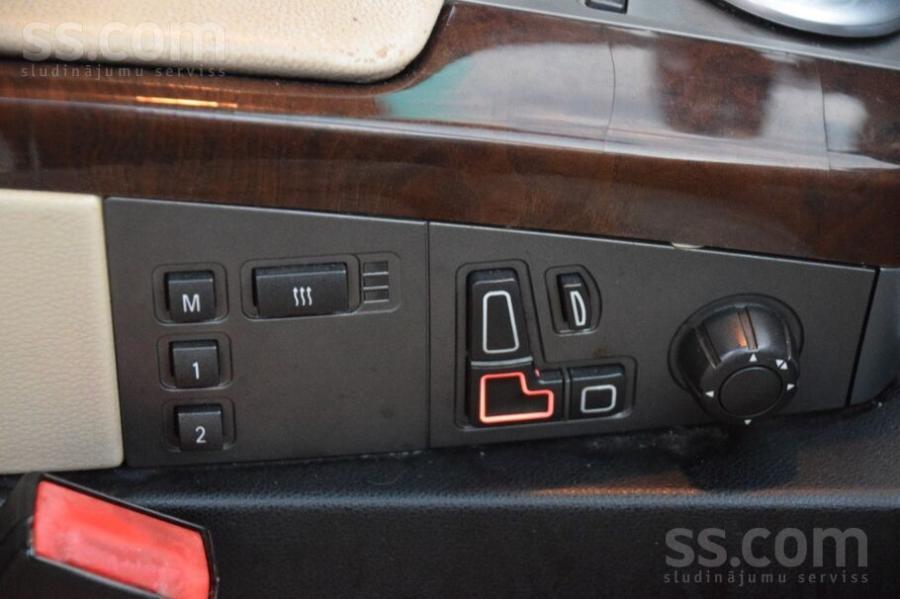 Melns BMW 730 2005 Rīga, ar dzinēja tilpumu 3.00 L un nobraukumu 0 tūkst. km par 4400 €, foto 17 vietnē AUTOMOTO.COM.LV