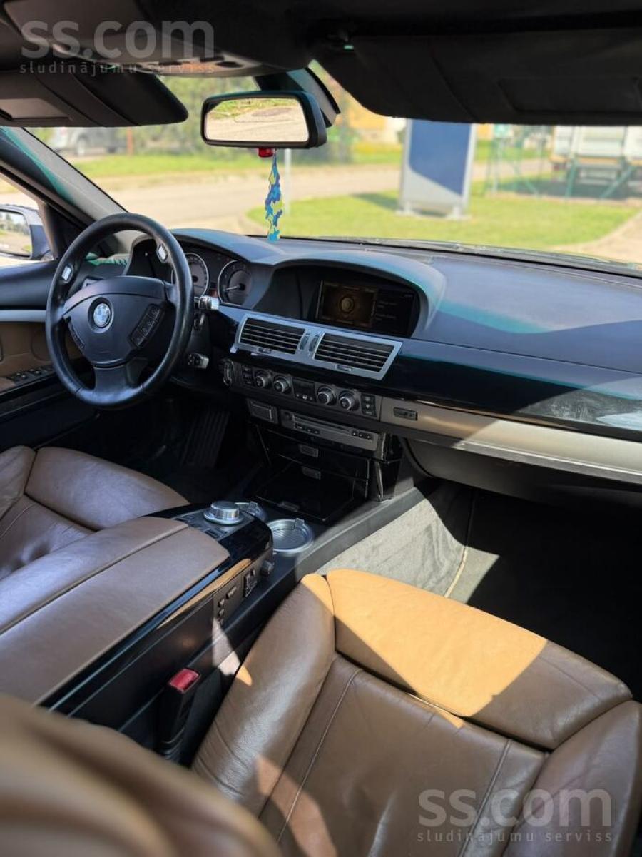 Melns BMW 730 2005 Talsi, ar dzinēja tilpumu 3.00 L un nobraukumu 437 tūkst. km par 3350 €, foto 4 vietnē AUTOMOTO.COM.LV