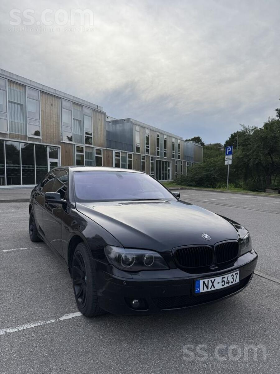 Melns BMW 730 2005 Saldus, ar dzinēja tilpumu 3.00 L un nobraukumu 439 tūkst. km par 3900 €, foto 5 vietnē AUTOMOTO.COM.LV
