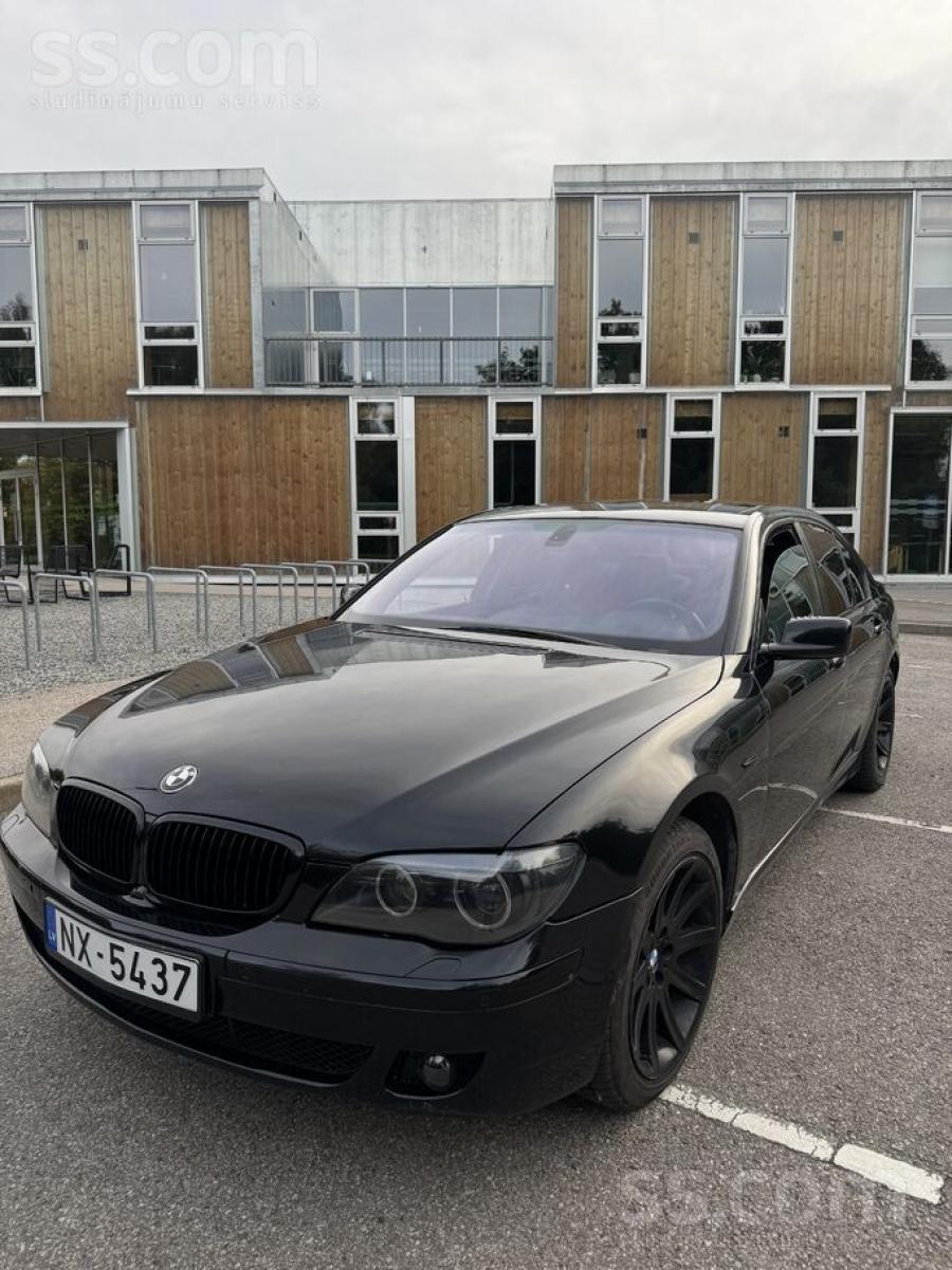 Melns BMW 730 2005 Saldus, ar dzinēja tilpumu 3.00 L un nobraukumu 439 tūkst. km par 3900 €, foto 6 vietnē AUTOMOTO.COM.LV