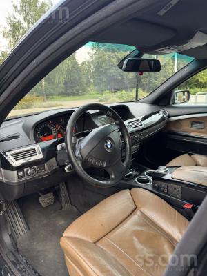 Melns BMW 730 2005 Saldus, ar dzinēja tilpumu 3.00 L un nobraukumu 439 tūkst. km par 3900 €, foto 15 vietnē AUTOMOTO.COM.LV