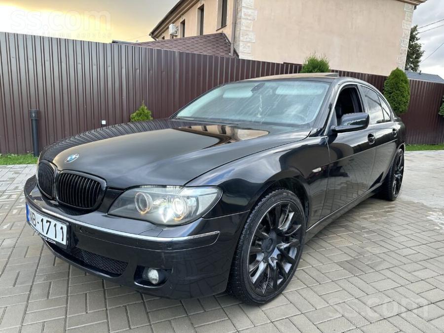 Melns BMW 730 2005 Daugavpils, ar dzinēja tilpumu 3.00 L un nobraukumu 0 tūkst. km par 2700 €, foto 6 vietnē AUTOMOTO.COM.LV