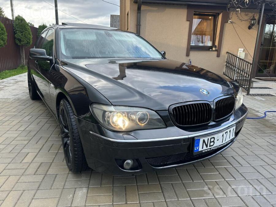 Melns BMW 730 2005 Daugavpils, ar dzinēja tilpumu 3.00 L un nobraukumu 0 tūkst. km par 2700 €, foto 8 vietnē AUTOMOTO.COM.LV