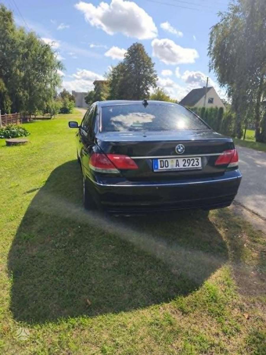 Melns BMW 730 2005 Kėdainiai, ar dzinēja tilpumu 2.99 L un nobraukumu 275 tūkst. km par 5549 €, foto 6 vietnē AUTOMOTO.COM.LV