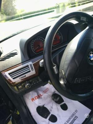 Melns BMW 730 2005 Kėdainiai, ar dzinēja tilpumu 2.99 L un nobraukumu 275 tūkst. km par 5549 €, foto 14 vietnē AUTOMOTO.COM.LV