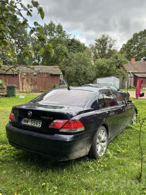 Black BMW 730 2005 in Rezekne, with an engine capacity of 3.00 L and mileage of 432 thousand km for 4000 €, photo 4 on AUTOMOTO.COM.LV