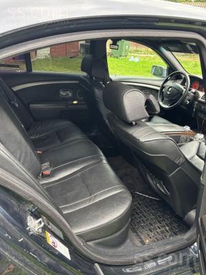 Black BMW 730 2005 in Rezekne, with an engine capacity of 3.00 L and mileage of 432 thousand km for 4000 €, photo 7 on AUTOMOTO.COM.LV