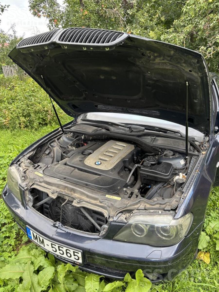 Black BMW 730 2005 in Rezekne, with an engine capacity of 3.00 L and mileage of 432 thousand km for 4000 €, photo 8 on AUTOMOTO.COM.LV