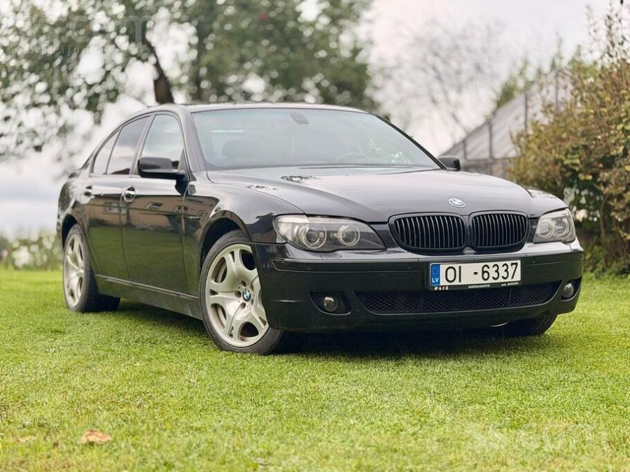 Melns BMW 730 2005 Valmiera, ar dzinēja tilpumu 3.00 L un nobraukumu 299 tūkst. km par 6500 €, foto 1 vietnē AUTOMOTO.COM.LV