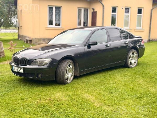 Melns BMW 730 2005 Valmiera, ar dzinēja tilpumu 3.00 L un nobraukumu 299 tūkst. km par 6500 €, foto 3 vietnē AUTOMOTO.COM.LV