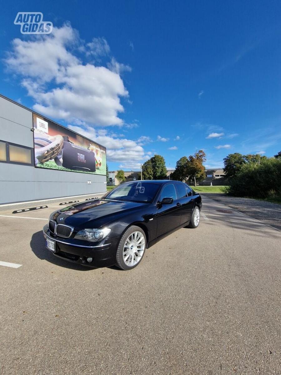 Melns BMW 730 2005 Šilutė, ar dzinēja tilpumu 3.00 L un nobraukumu 446 tūkst. km par 4500 €, foto 6 vietnē AUTOMOTO.COM.LV