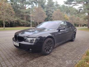 Melns BMW 730 2005 Ventspils, ar dzinēja tilpumu 3.00 L un nobraukumu 430 tūkst. km par 4200 €, foto  vietnē AUTOMOTO.COM.LV
