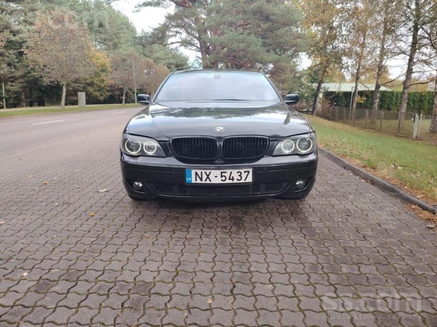 Melns BMW 730 2005 Ventspils, ar dzinēja tilpumu 3.00 L un nobraukumu 430 tūkst. km par 4200 €, foto 4 vietnē AUTOMOTO.COM.LV