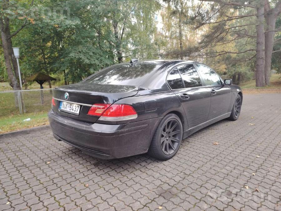 Melns BMW 730 2005 Ventspils, ar dzinēja tilpumu 3.00 L un nobraukumu 430 tūkst. km par 4200 €, foto 5 vietnē AUTOMOTO.COM.LV