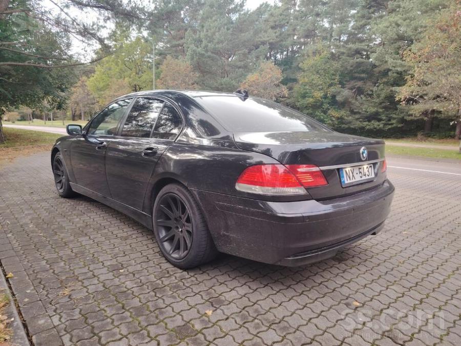 Melns BMW 730 2005 Ventspils, ar dzinēja tilpumu 3.00 L un nobraukumu 430 tūkst. km par 4200 €, foto 6 vietnē AUTOMOTO.COM.LV
