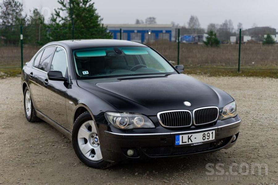 Melns BMW 730 2006 Rīga, ar dzinēja tilpumu 3.00 L un nobraukumu 0 tūkst. km par 9150 €, foto 3 vietnē AUTOMOTO.COM.LV