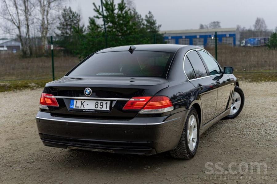 Melns BMW 730 2006 Rīga, ar dzinēja tilpumu 3.00 L un nobraukumu 0 tūkst. km par 9150 €, foto 6 vietnē AUTOMOTO.COM.LV