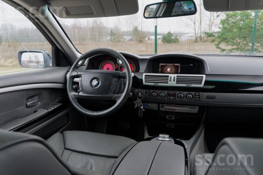 Melns BMW 730 2006 Rīga, ar dzinēja tilpumu 3.00 L un nobraukumu 0 tūkst. km par 9150 €, foto 13 vietnē AUTOMOTO.COM.LV