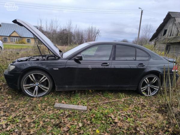 Melns BMW 730 2006 Ignalina, ar dzinēja tilpumu 3.00 L un nobraukumu 350 tūkst. km par 2500 €, foto 1 vietnē AUTOMOTO.COM.LV