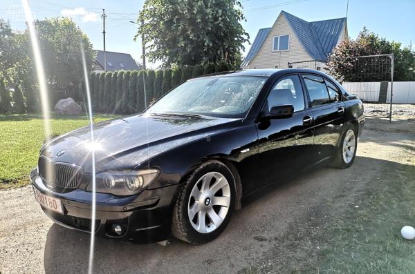 Black BMW 730 2006 in Kaunas, with an engine capacity of 3.00 L and mileage of 318 thousand km for 3700 €, photo 1 on AUTOMOTO.COM.LV