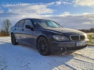 Melns BMW 730 2006 Jēkabpils, ar dzinēja tilpumu 3.00 L un nobraukumu 548 tūkst. km par 2950 €, foto  vietnē AUTOMOTO.COM.LV