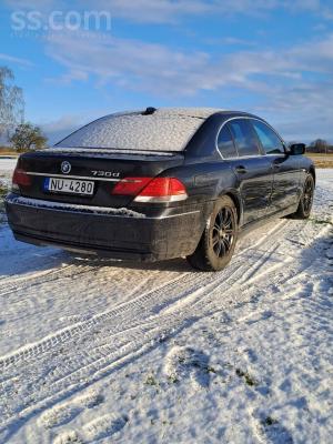 Black BMW 730 2006 in Jekabpils, with an engine capacity of 3.00 L and mileage of 548 thousand km for 2950 €, photo 3 on AUTOMOTO.COM.LV