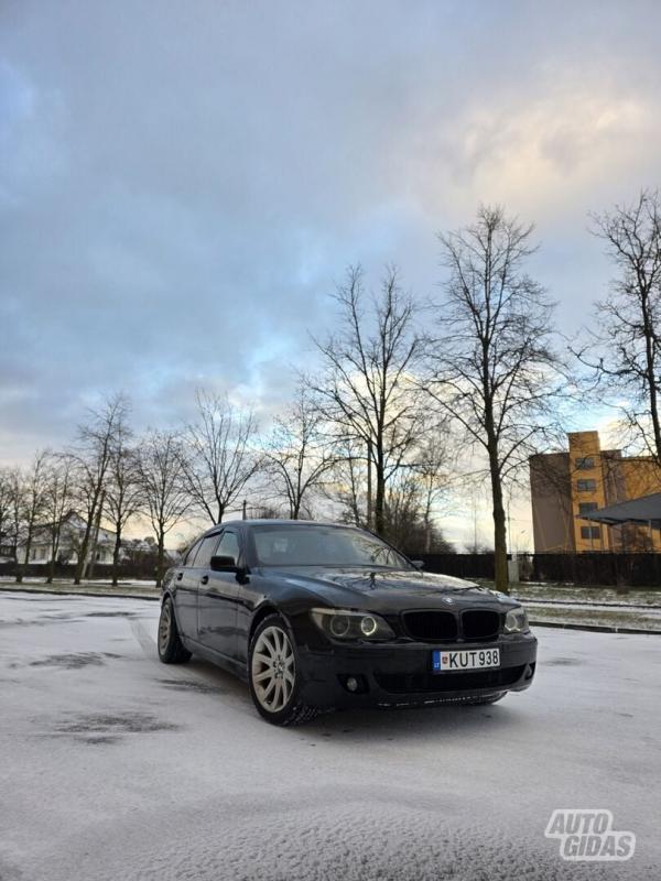 Melns BMW 730 2006 Šauļi, ar dzinēja tilpumu 3.00 L un nobraukumu 390 tūkst. km par 6100 €, foto 1 vietnē AUTOMOTO.COM.LV