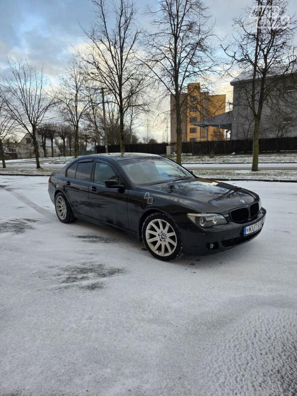 Melns BMW 730 2006 Šauļi, ar dzinēja tilpumu 3.00 L un nobraukumu 390 tūkst. km par 6100 €, foto 2 vietnē AUTOMOTO.COM.LV