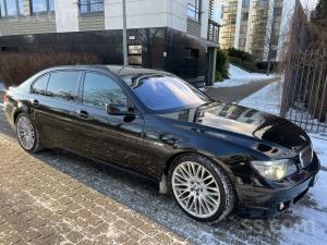 Melns BMW 730 2006 Rīga, ar dzinēja tilpumu 3.00 L un nobraukumu 363 tūkst. km par 6500 €, foto  vietnē AUTOMOTO.COM.LV