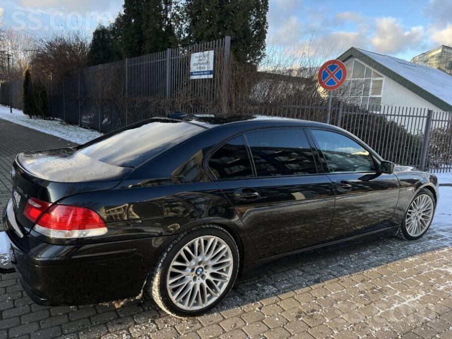 Melns BMW 730 2006 Rīga, ar dzinēja tilpumu 3.00 L un nobraukumu 363 tūkst. km par 6500 €, foto 3 vietnē AUTOMOTO.COM.LV