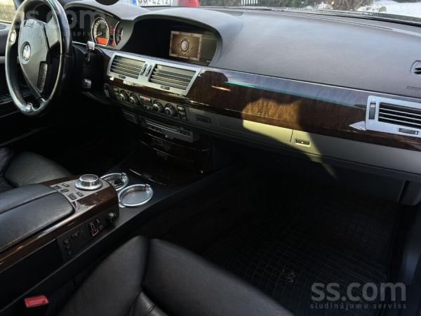 Melns BMW 730 2006 Rīga, ar dzinēja tilpumu 3.00 L un nobraukumu 363 tūkst. km par 6500 €, foto 10 vietnē AUTOMOTO.COM.LV
